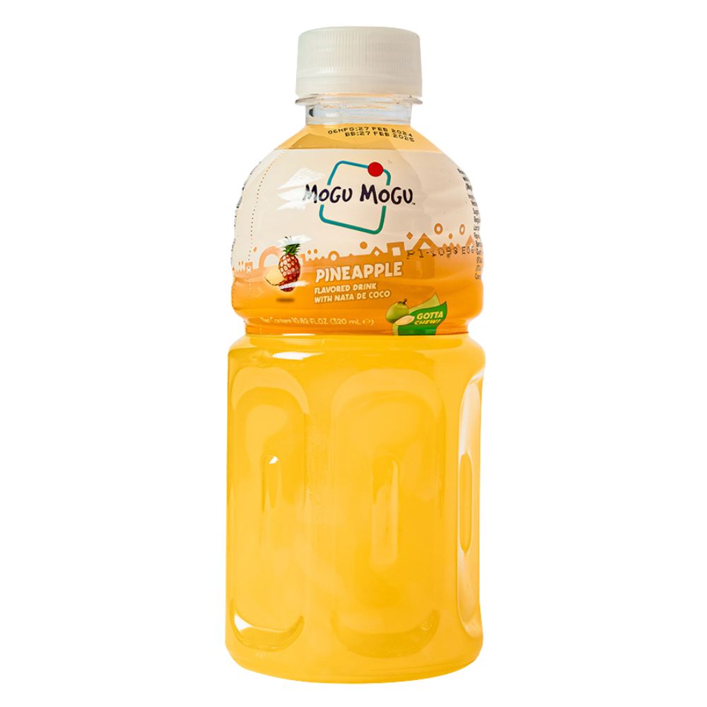 Mogu Mogu Pineapple Juice - boisson au jus d'ananas et Nata de Coco de 320ml – American Uncle