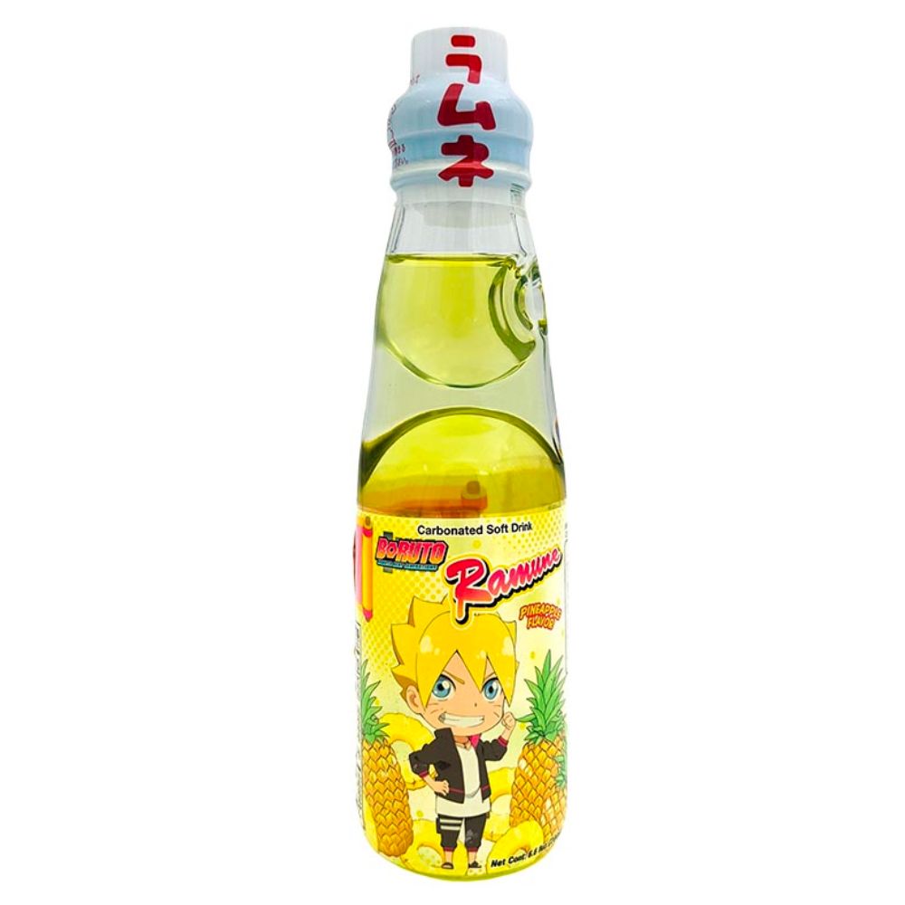 Boruto Ramune Pineapple - boisson goût ananas de 200ml – American Uncle