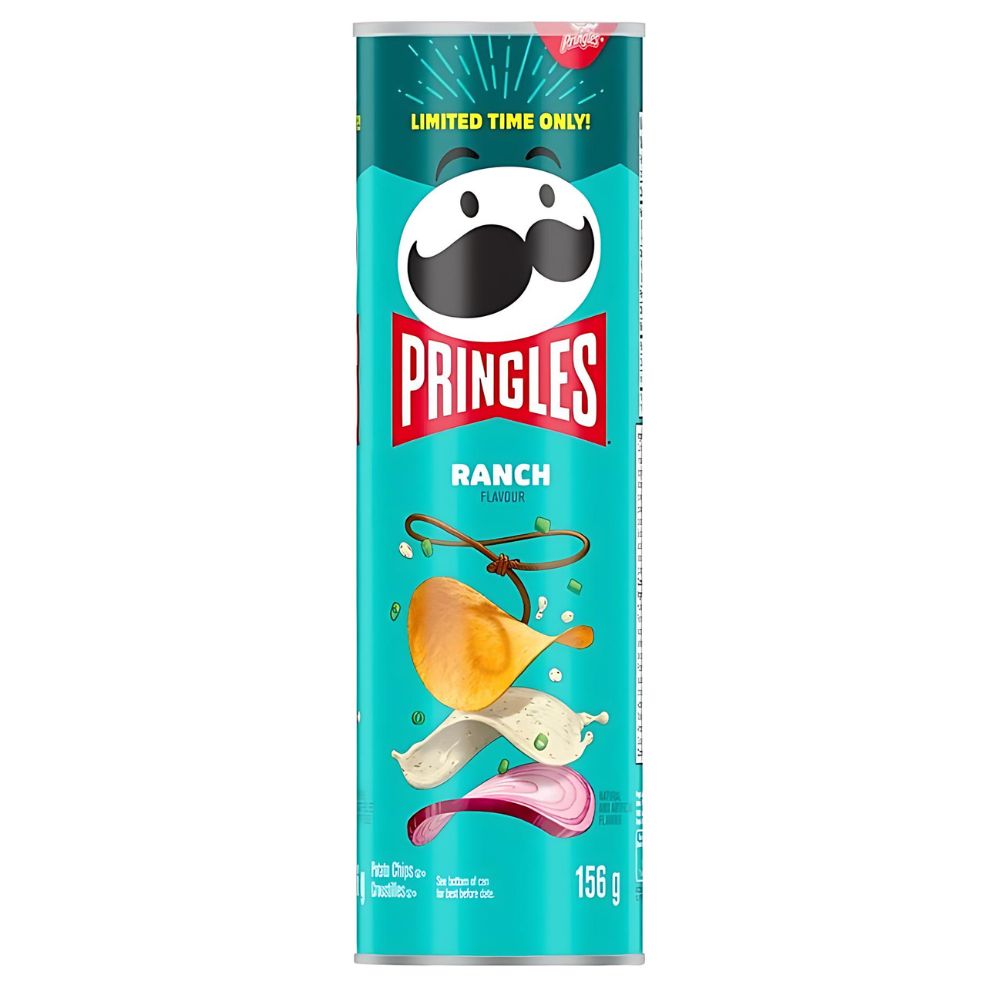 Pringles Ranch - chips à l'ail de 158g – American Uncle