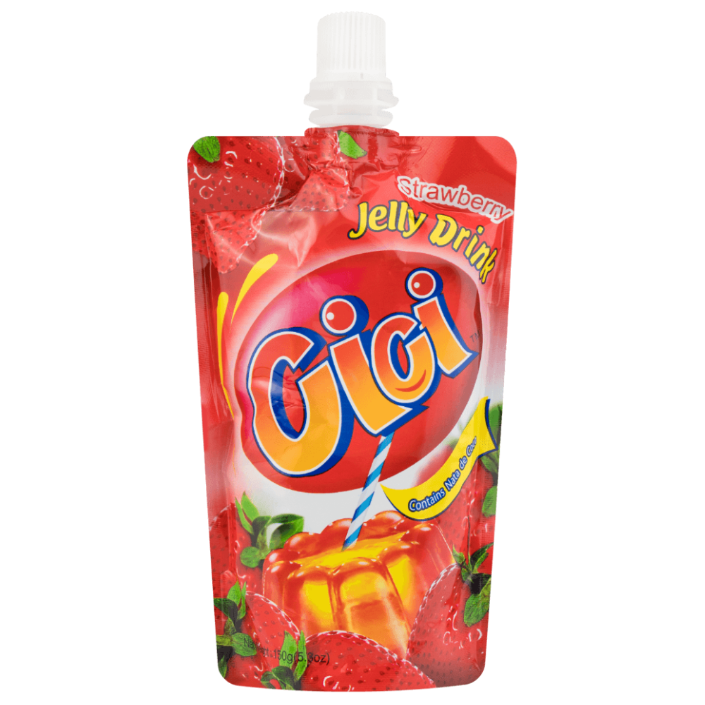 Cici Jelly Drink Strawberry - gelée à la fraise de 150g – American Uncle