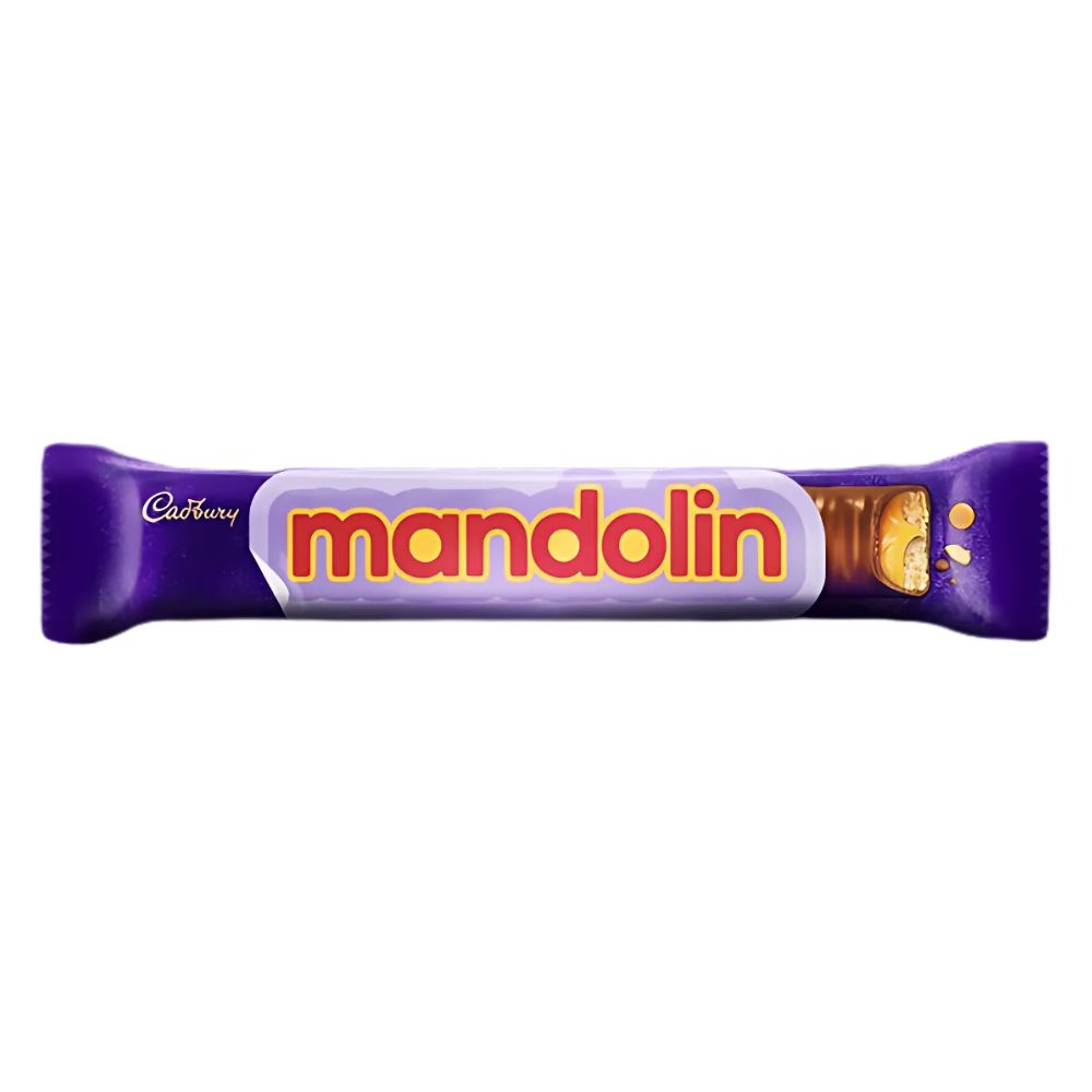 Cadbury Mandolin - biscuit recouvert de caramel et de chocolat de 25g ...