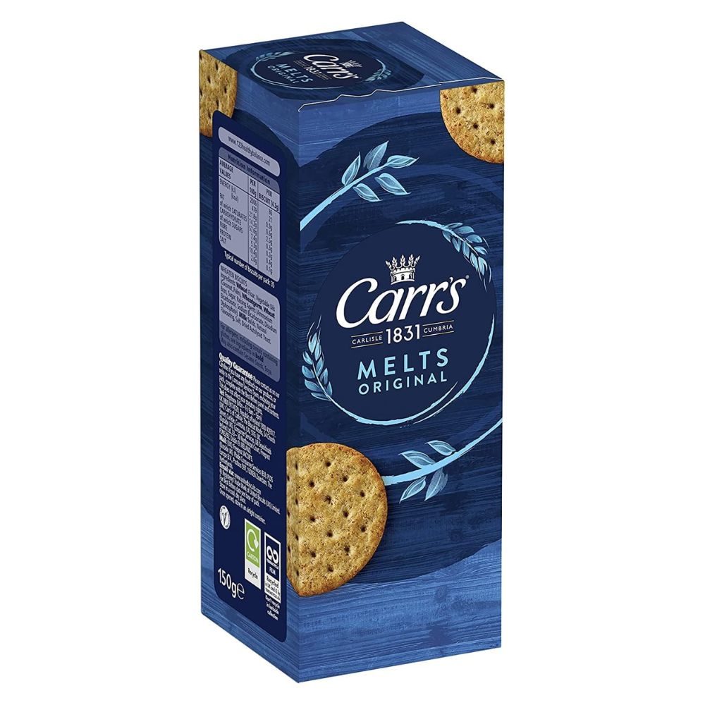 Carr's Melts Original Crackers - biscuits de 150g – American Uncle