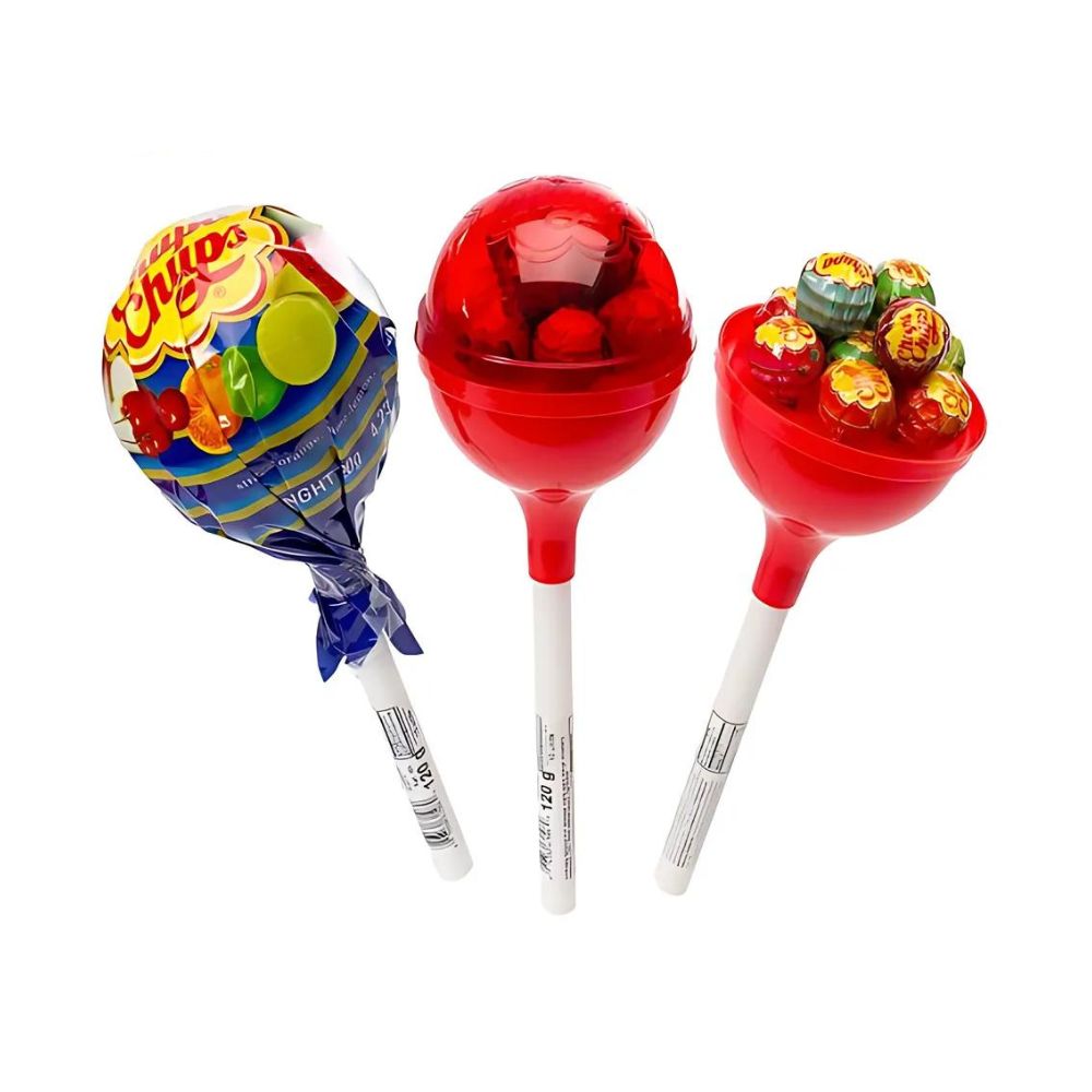 Chupa Chups Minimega - sucettes aux saveurs assorties de 12g – American ...