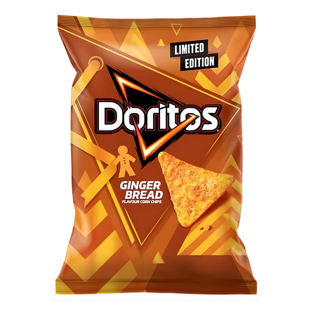 Doritos Gingerbread Édition Limitée - chips de maïs au goût pain d ...