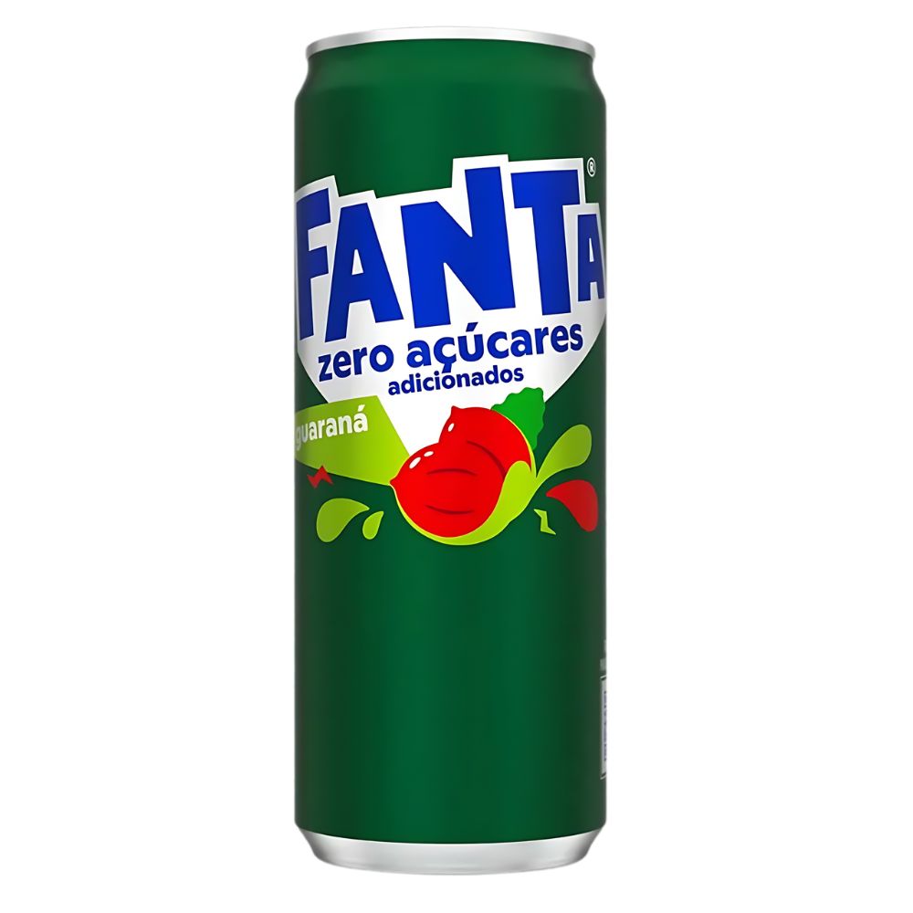 Fanta zero guaraná - boisson gazeuse au goût de guaraná de 330ml ...