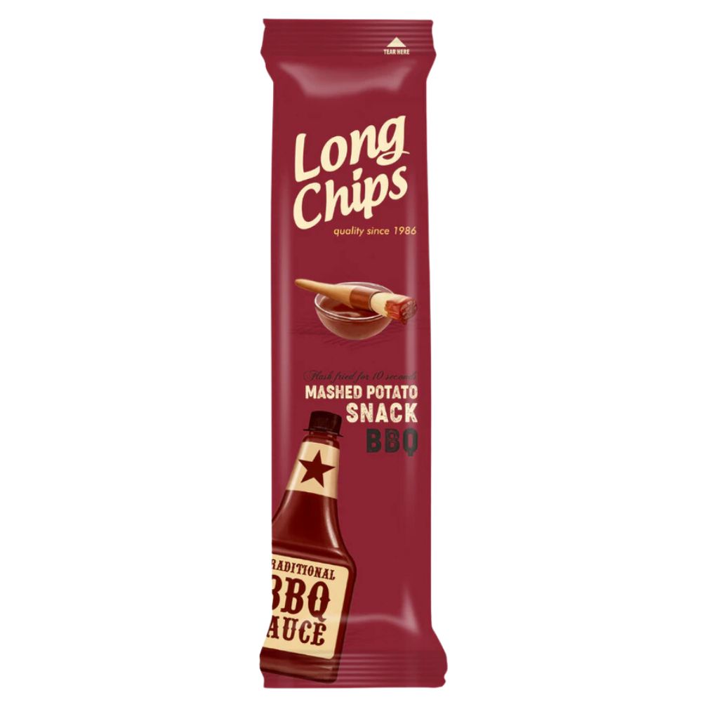 Long Chips BBQ - chips longues au goût BBQ de 75g – American Uncle