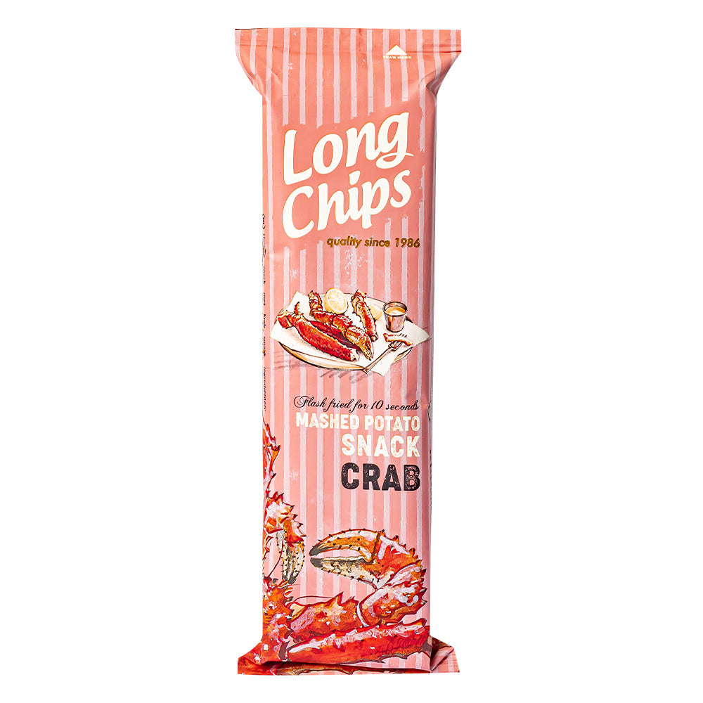 Long Chips Crab - chips longues au goût de crabe de 75g – American Uncle