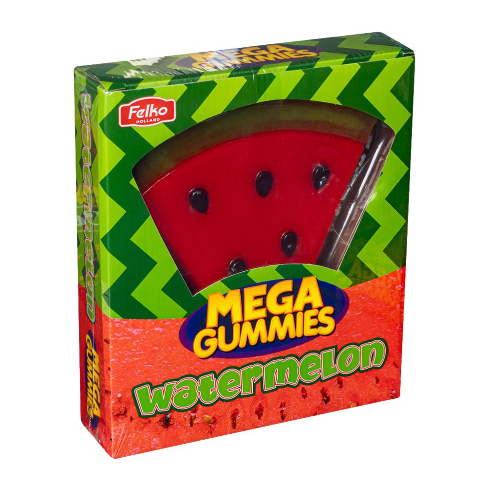 Mega Gummies Watermelon - bonbon gélifié en forme de pastèque de 600g ...
