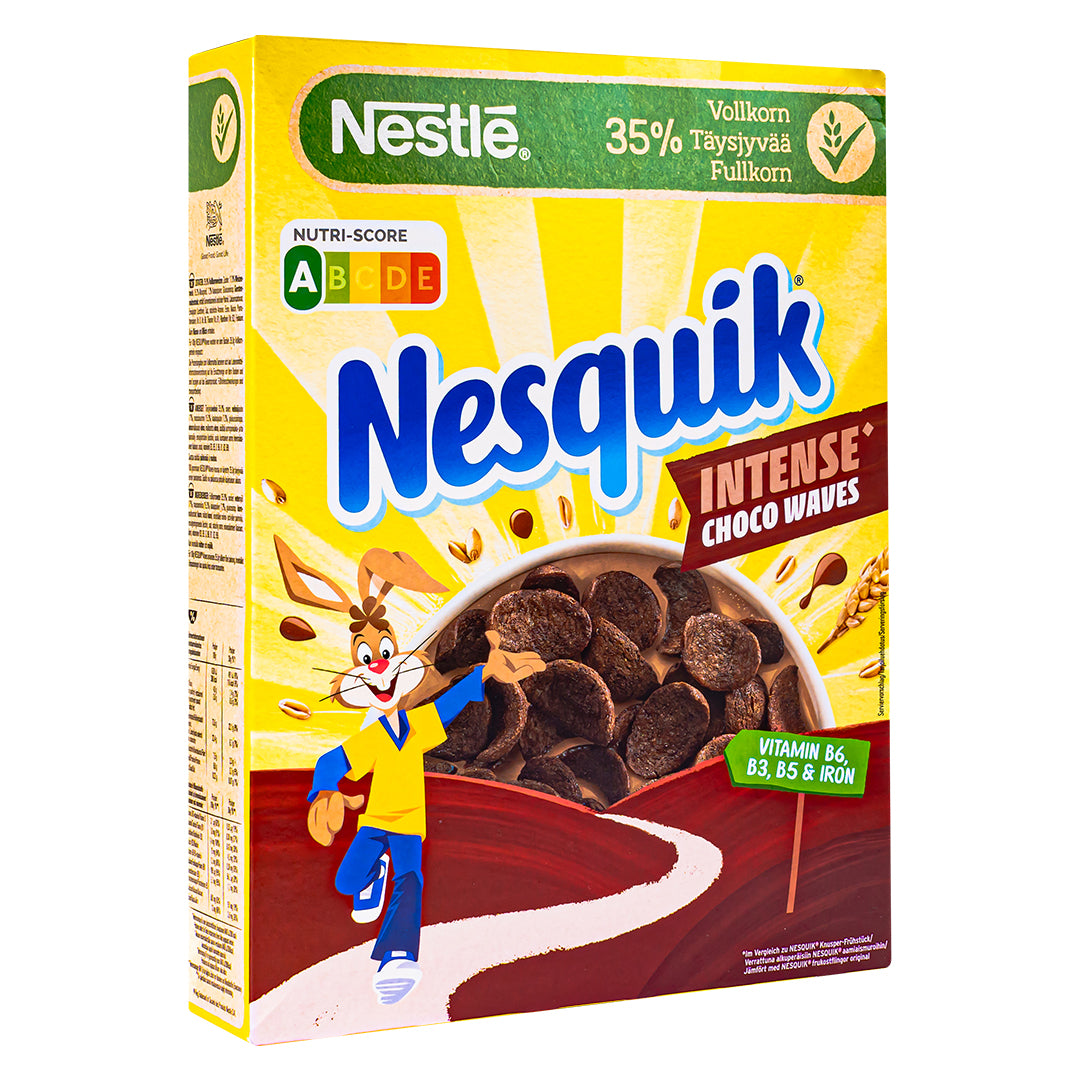 Nesquik Intense Choco Waves - céréales au chocolat de 300g – American Uncle