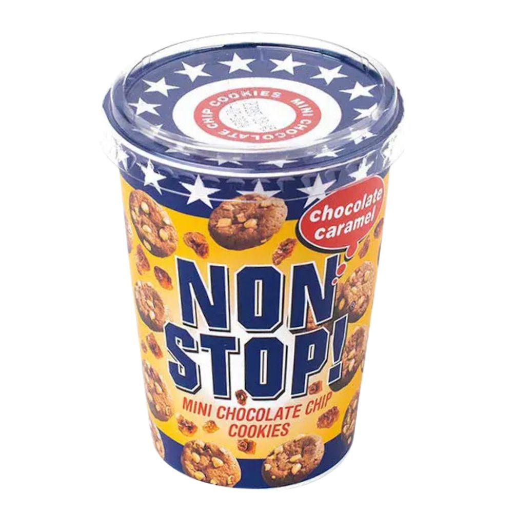 Non Stop! Mini Cookies Choco Caramel - biscuits avec morceaux de ...