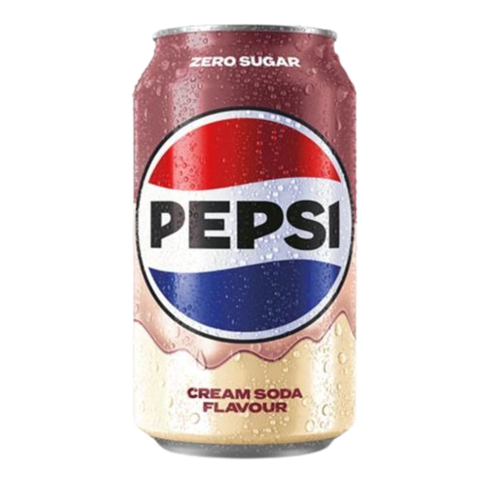 Pepsi Cream Soda Zero Sugar - boisson gazeuse au goût de cola et ...