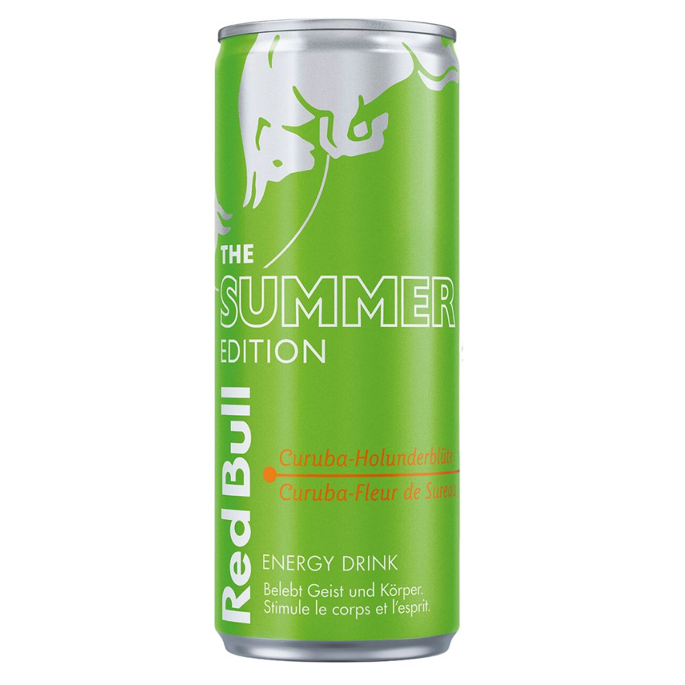 Red Bull Summer Edition Curuba Elderflower - boisson énergisante au ...