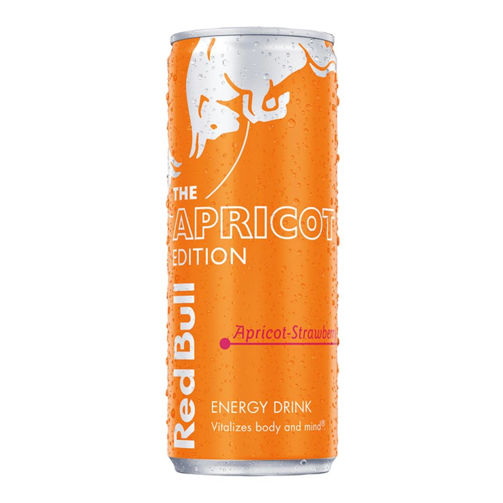 Red Bull The Apricot Edition - boisson énergisante au goût d'abricot et ...