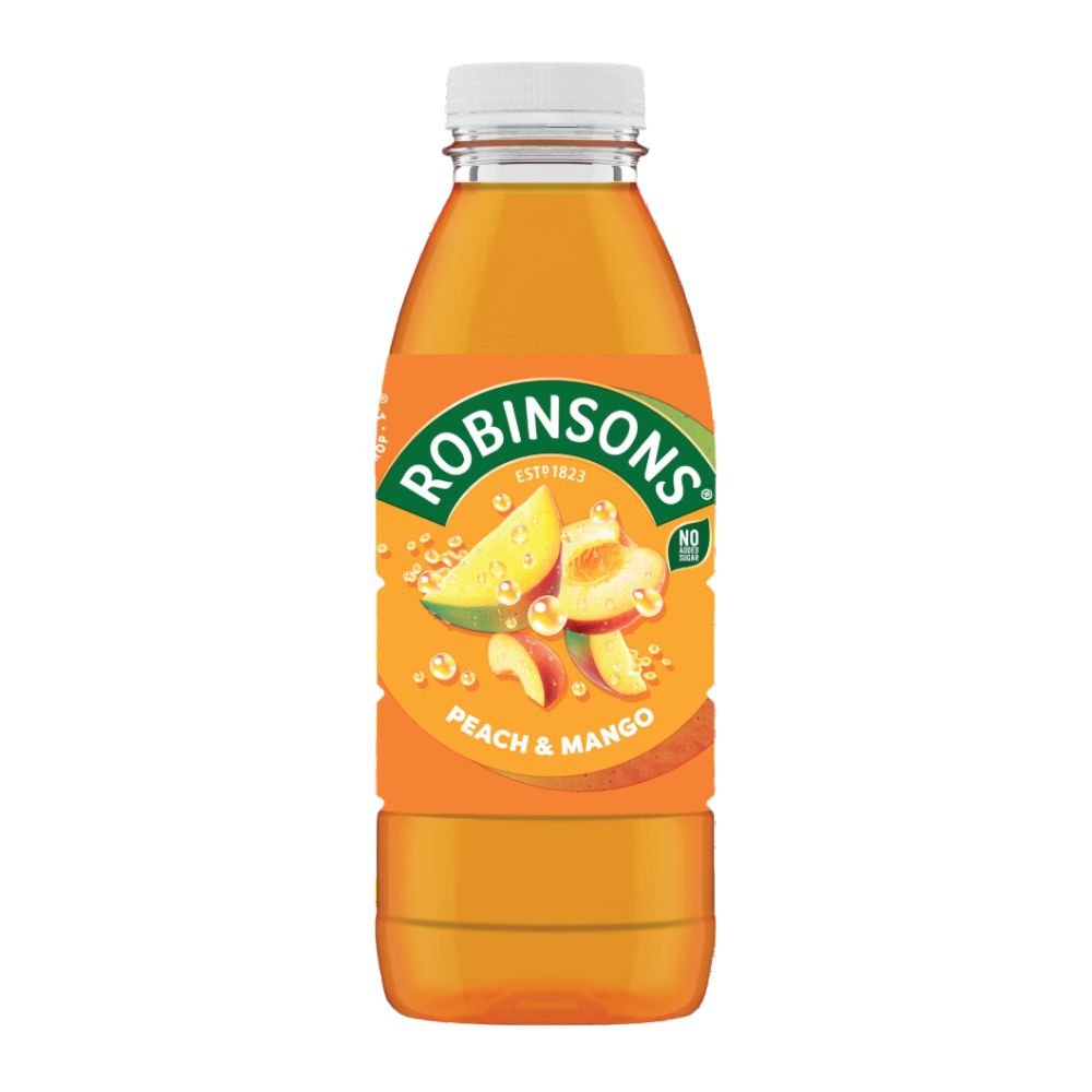 Robinsons Peach Et Jus de Mangue - jus de fruits au goût de pêche et ...