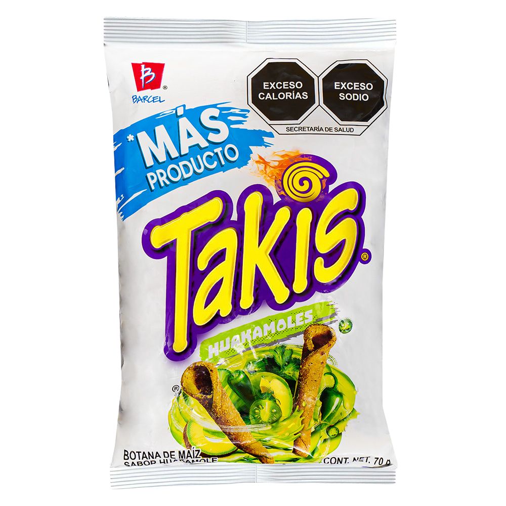 Takis Guacamole - tortillas au goût de guacamole de 70g – American Uncle