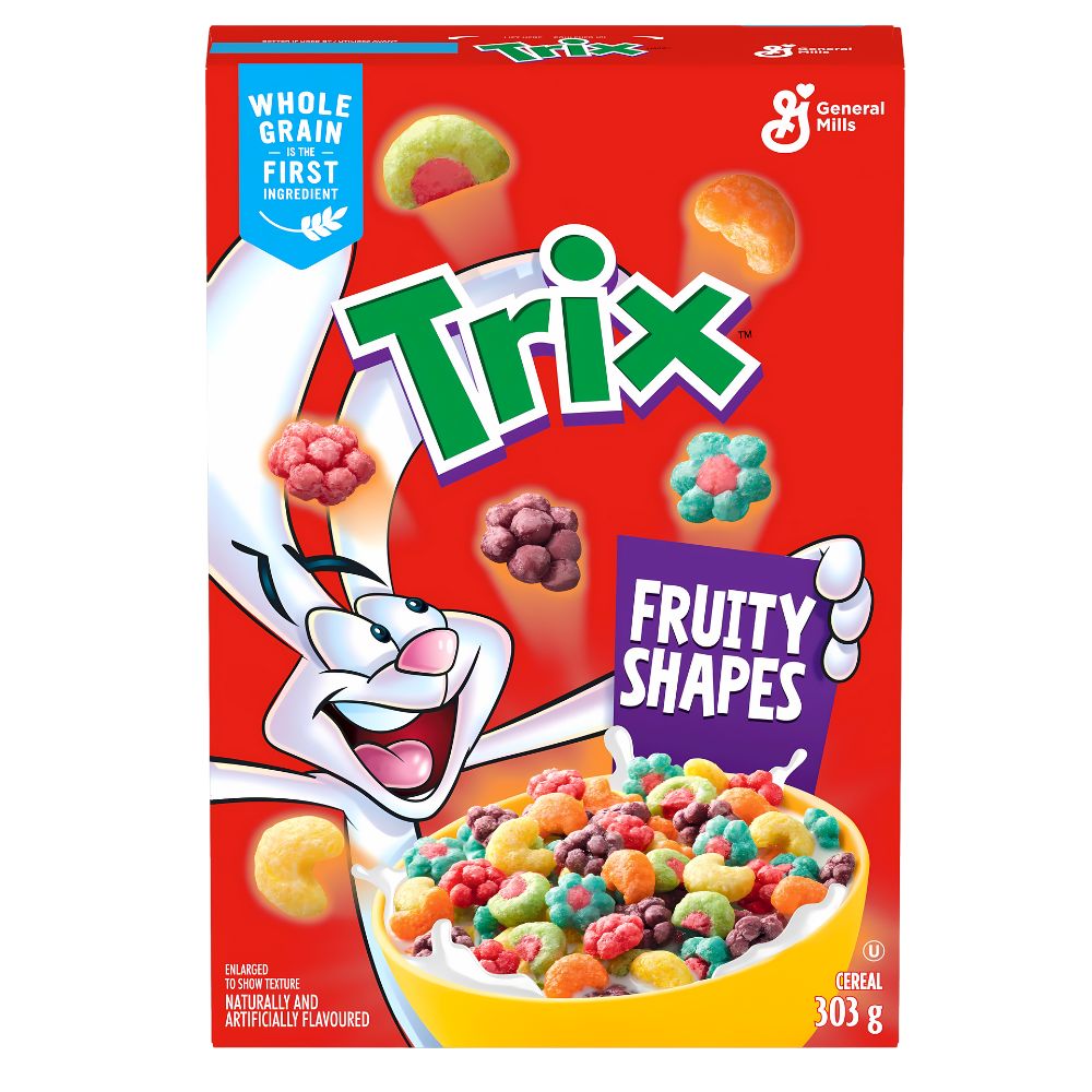 Trix Fruity Shapes - céréales au goût de fruits de 303g – American Uncle