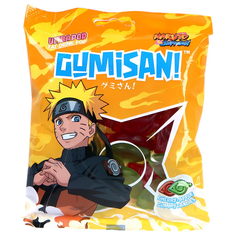 Ultra Pop Gumisan Naruto Gummy Candies - bonbons gélifiés au goût de ...