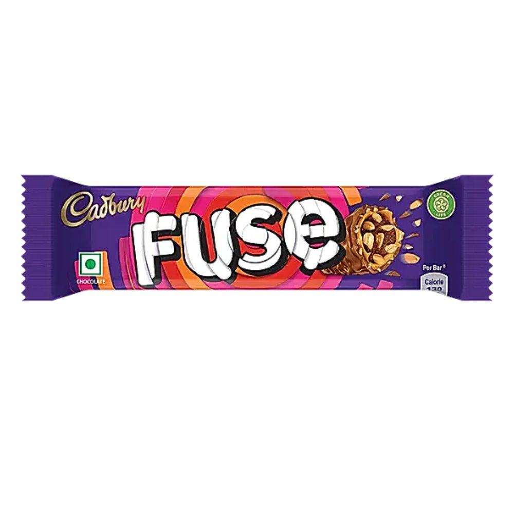 Cadbury Fuse - barre de chocolat avec cacahuètes de 24g – American Uncle
