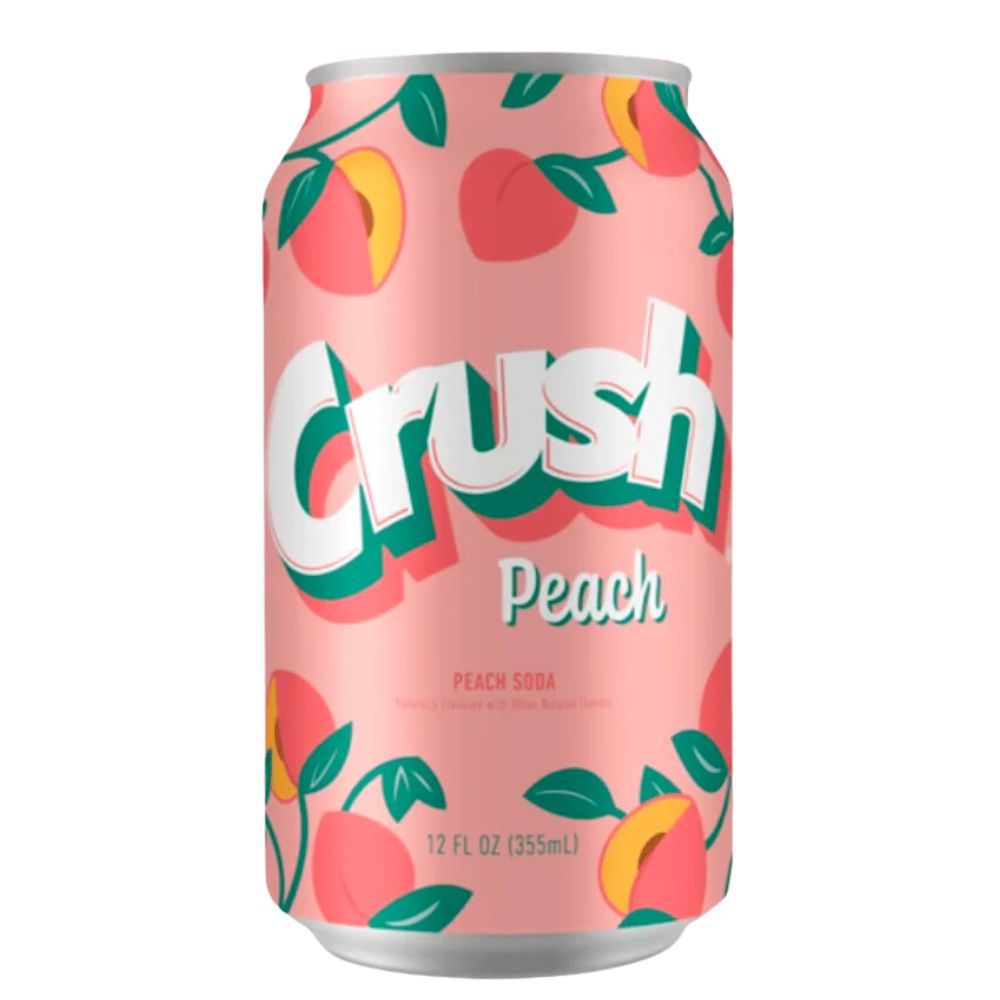 Crush Peach - boisson à la pêche de 355 ml – American Uncle
