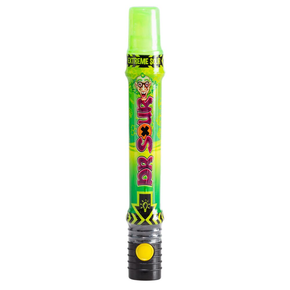 Dr. Sour Blast Spray - bonbon spray lumineux et acide au goût de fruits ...