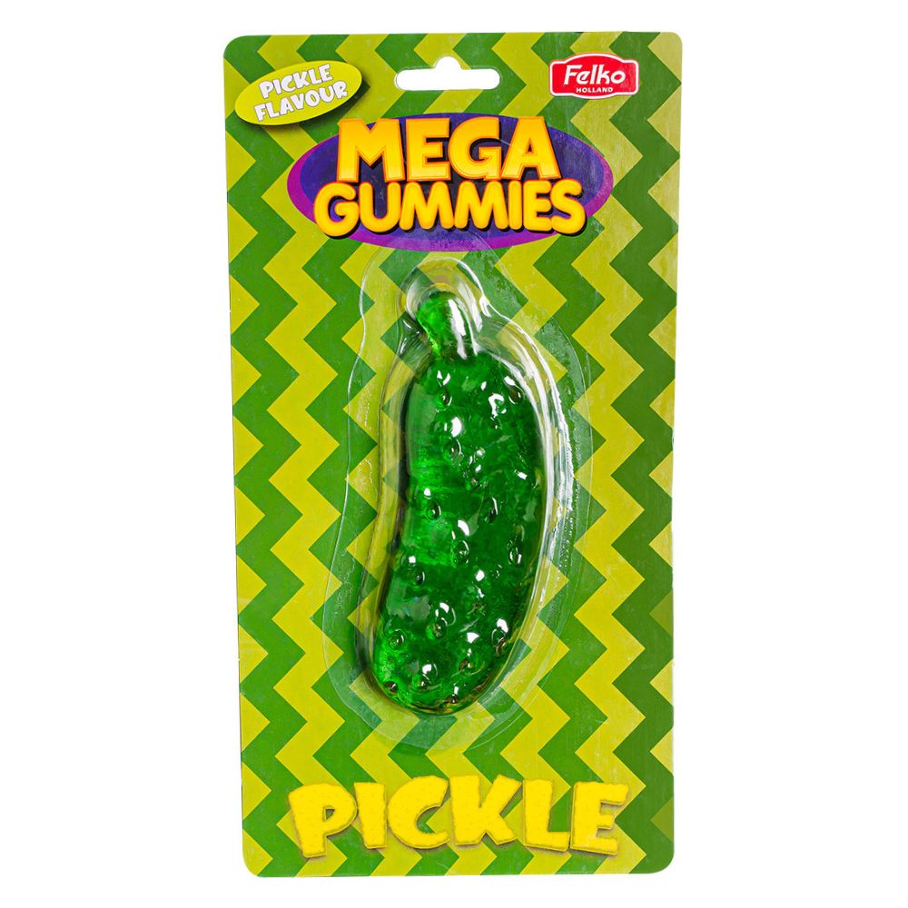 Mega Gummies Pickle - bonbon gélifié au goût de cornichon de 120g ...