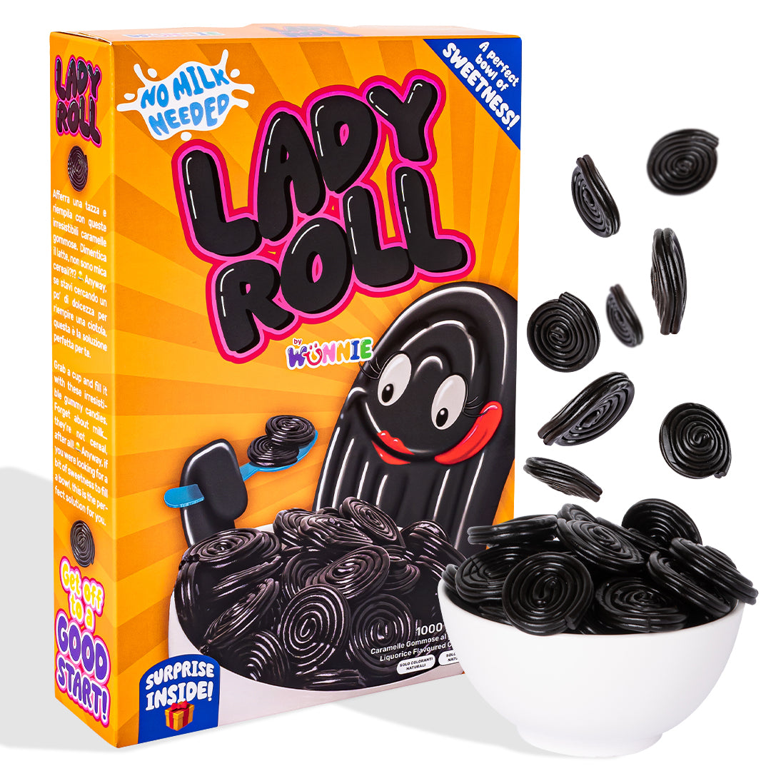 Wunnie Lady Roll - boîte de réglisse de 1kg – American Uncle