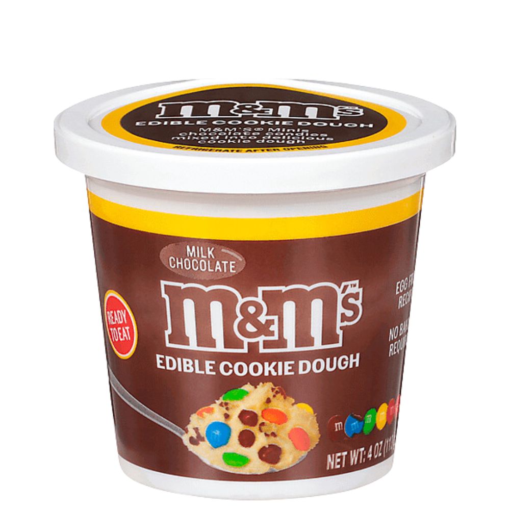 Cookie Dough M&M's - biscuit moelleux avec morceaux de M&M's de 113g ...