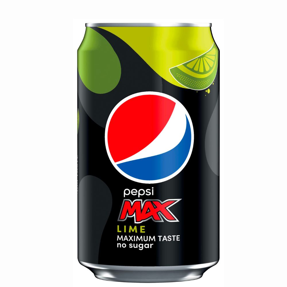 Pepsi Max Lime - boisson au goût de citron vert de 330ml – American Uncle