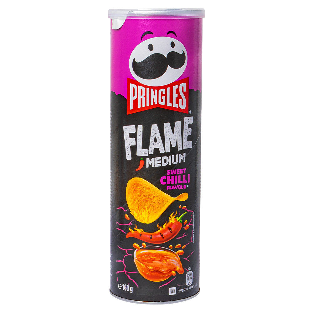 Pringles Flame Sweet Chili - chips au goût de piment doux de 160g ...