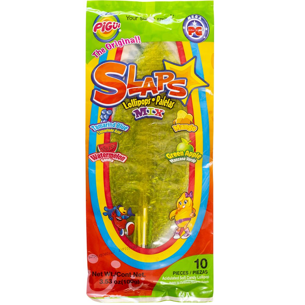 Slaps Lollipops Mix - bonbons modelables aux fruits de 100g – American ...