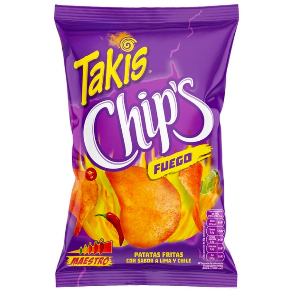 Takis Chips Hot Fuego - chips au piment épicé de 80g – American Uncle