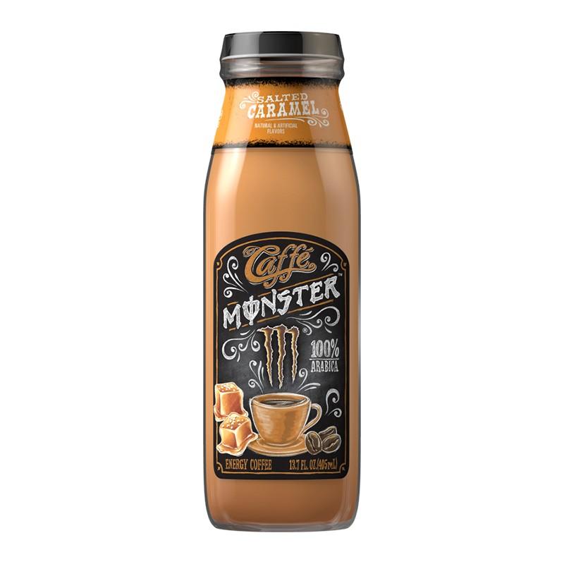 Monster Caffè Salted Caramel - boisson énergisante au café et caramel ...