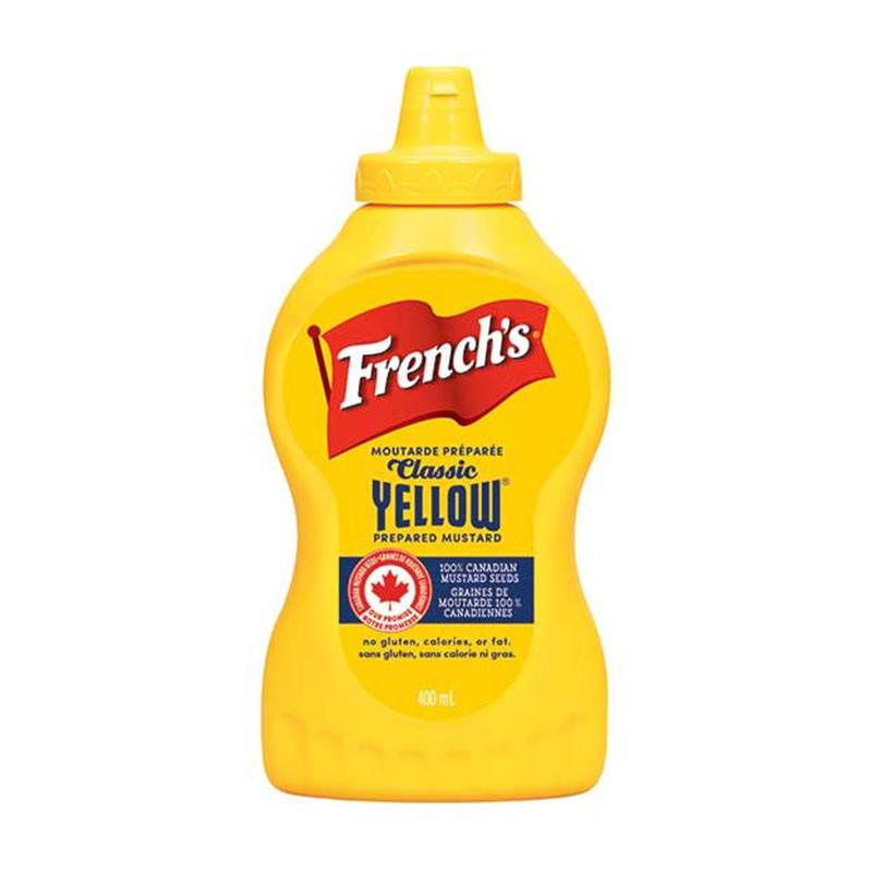 Frenchs Classic Yellow Prepared Mustard - moutarde américaine de 226g ...