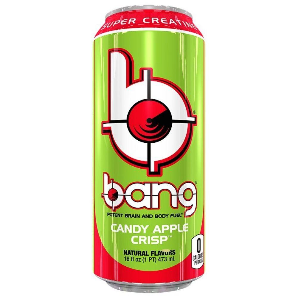 Bang Candy Apple Crisp - boisson énergisante à la pomme de 500ml ...