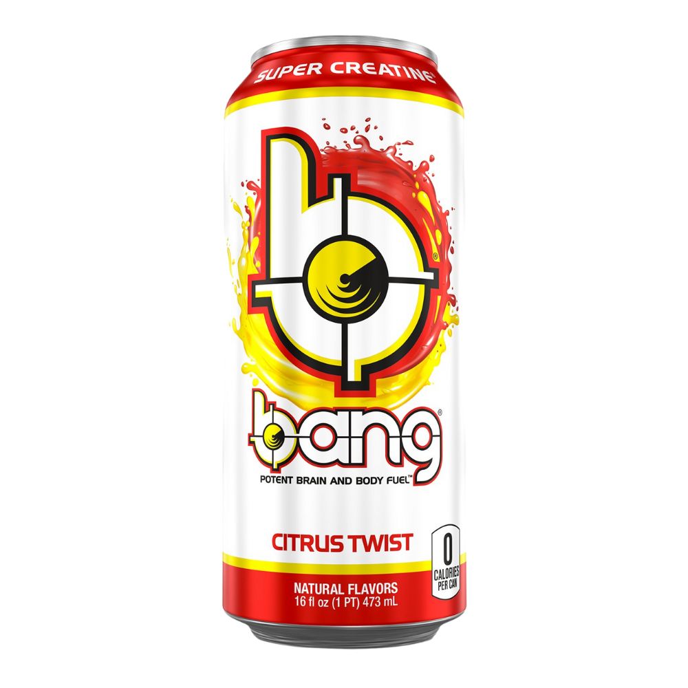 Bang Citrus Twist - boisson énergisante aux agrumes de 473ml – American ...