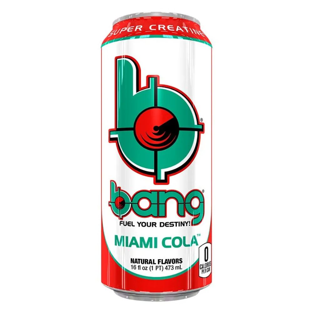 Bang Miami Cola - boisson énergisante goût cola de 473ml – American Uncle
