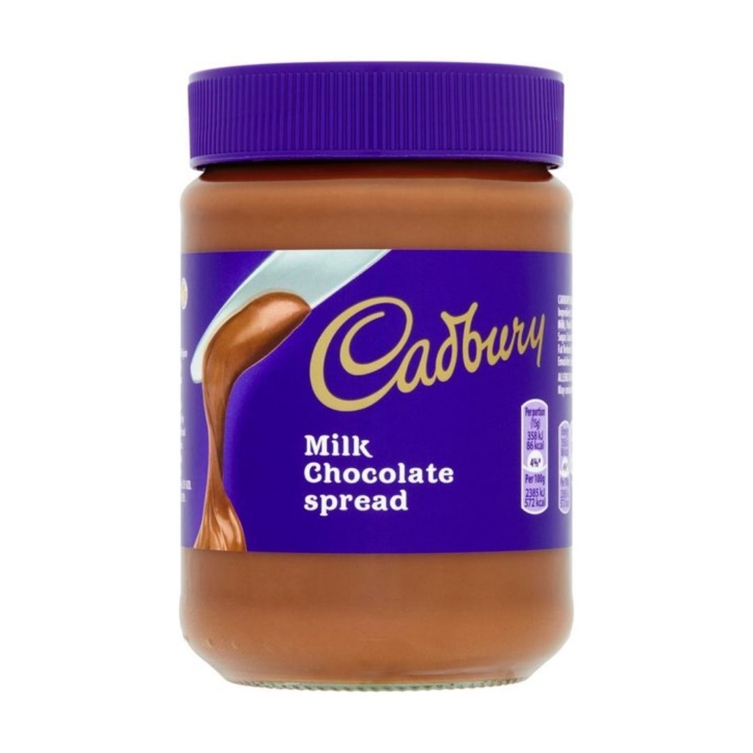 Pâte à tartiner au chocolat au lait Cadbury - pot de crème au chocolat ...