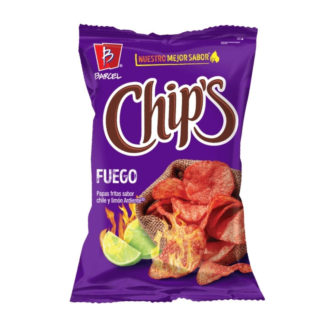 Fuego Chips - chips aromatisées au piment et citron de 60gr – American ...