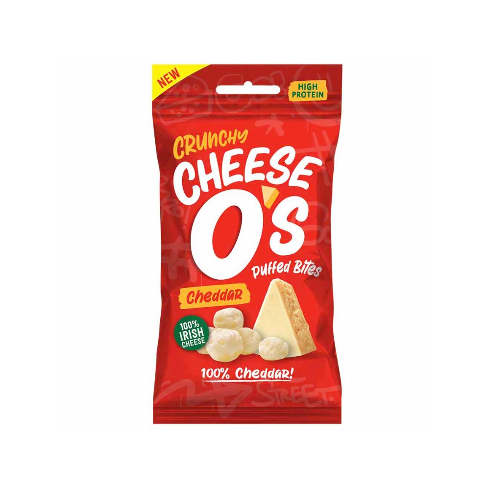 Crunchy Cheese O's Cheddar - fromage cheddar grillé de 25g – American Uncle
