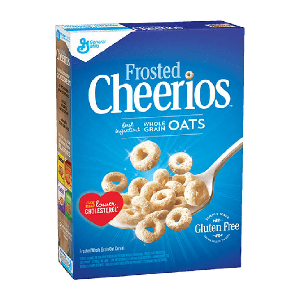 Cheerios Frosted - céréales à l'avoine glacées de 300g – American Uncle