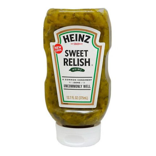 Heinz Sweet Relish Squeeze - emballage de condiment au cornichon doux ...