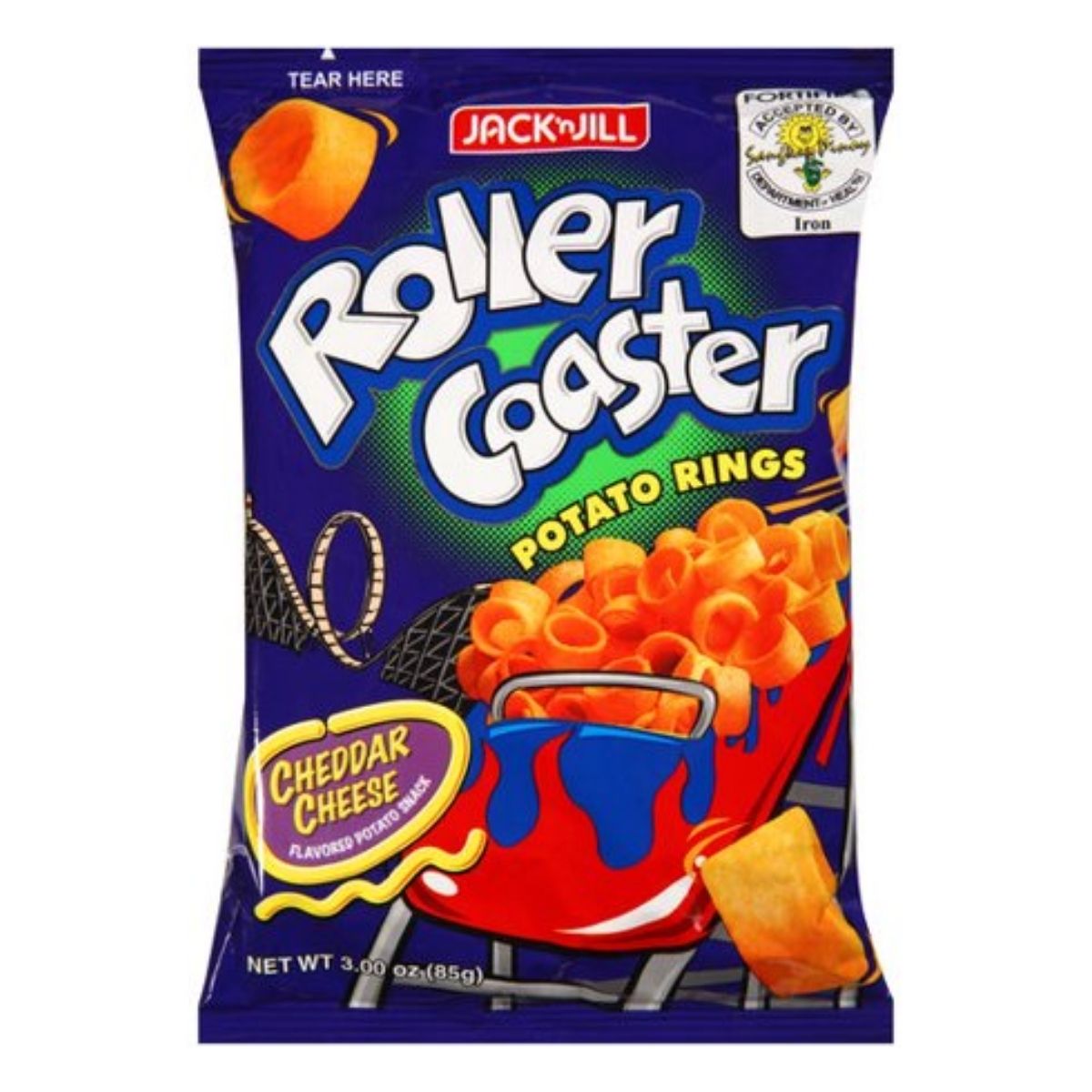 Jack'n Jill Roller Coaster - chips au cheddar de 85g – American Uncle