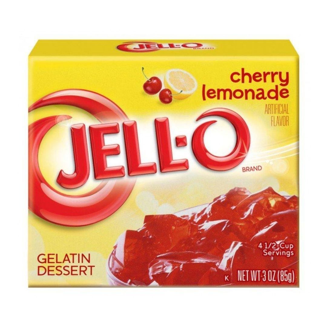 Jell-O Cherry Lemonade- préparation pour gelée sucrée à la limonade et ...
