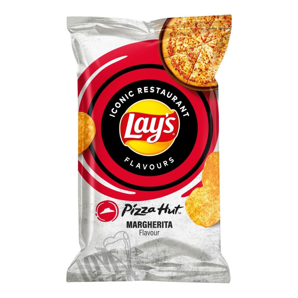 Lay's Pizza Hut Margherita - chips au goût pizza de 150g – American Uncle