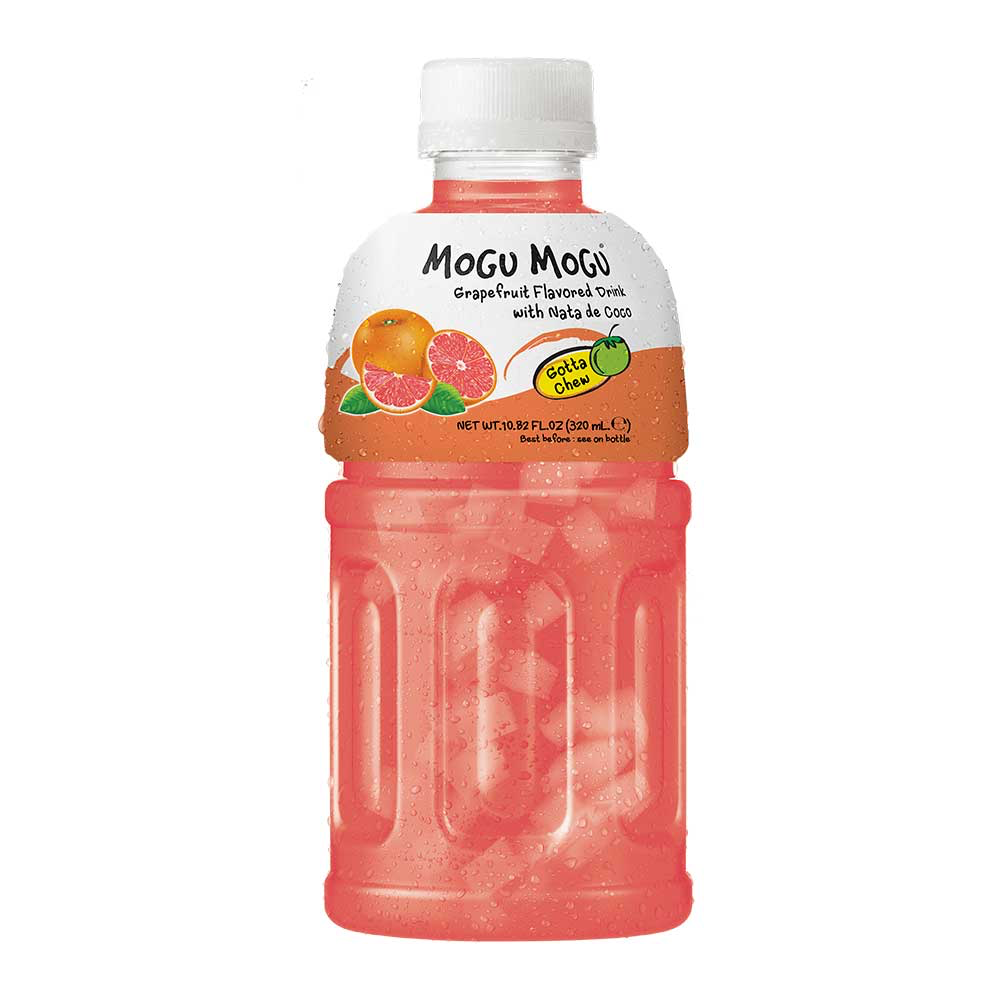 Mogu Mogu Grapefruit Flavored Drink - boisson au pamplemousse et nata de coco de 320ml ...