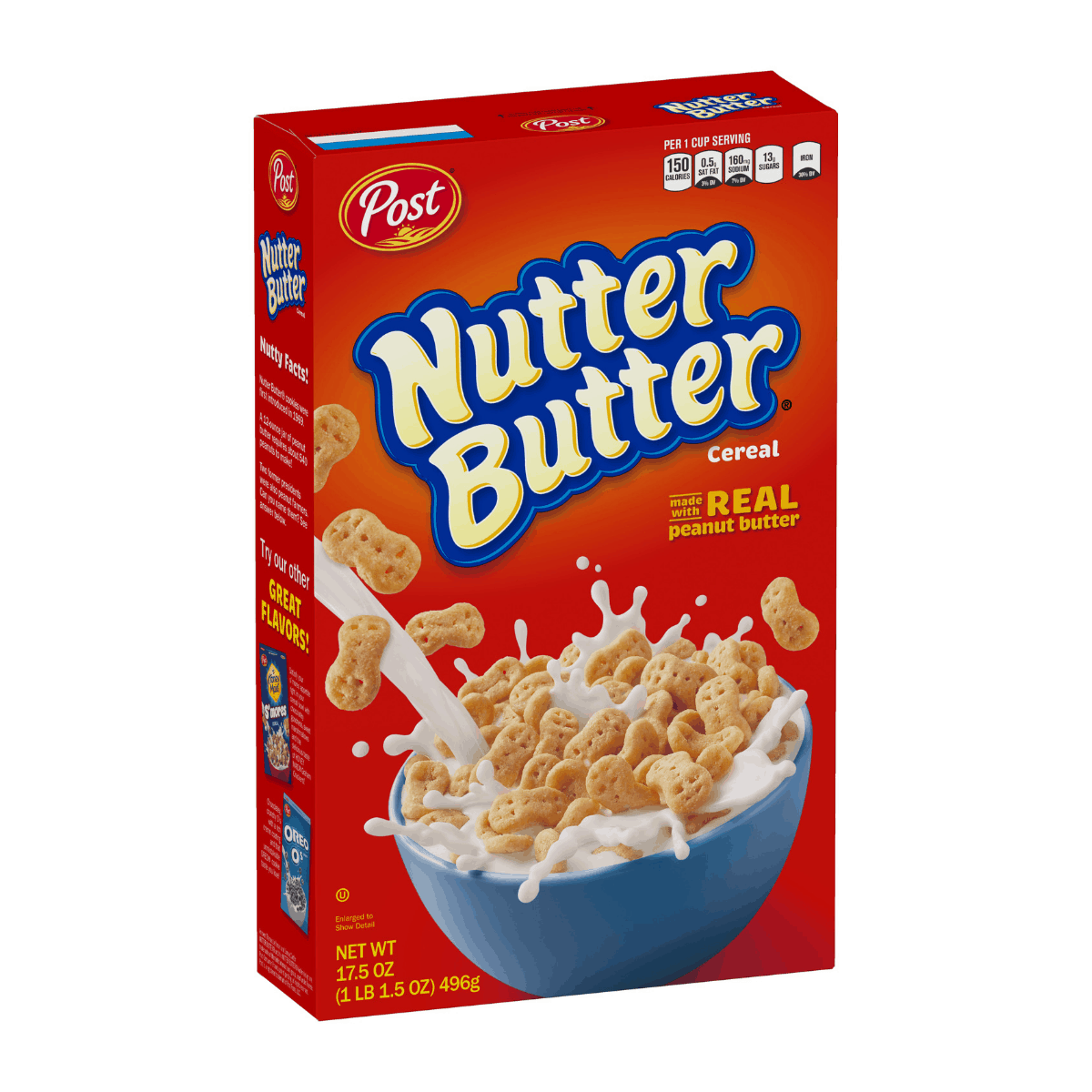 Nutter Butter Cereal - céréales au beurre de cacahuètes de 311 g ...