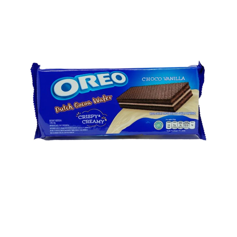 Oreo Crispy & Creamy Choco Vanilla Dutch Cocoa Wafer - gaufrette au ...