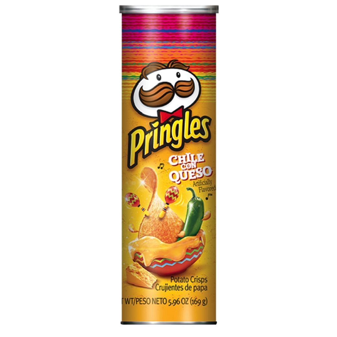 Pringles Chile Con Queso - chips au fromage épicé de 158g – American Uncle