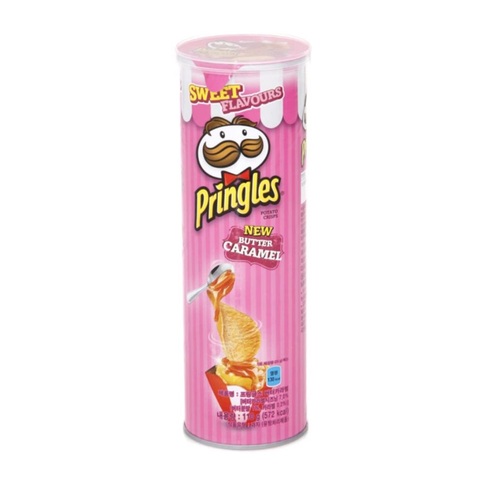 Pringles Butter Caramel - chips au beurre et caramel de 110g – American ...