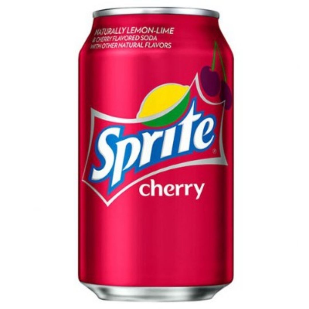 Sprite Cherry - boisson gazeuse sans alcool à la cerise de 355 ml ...